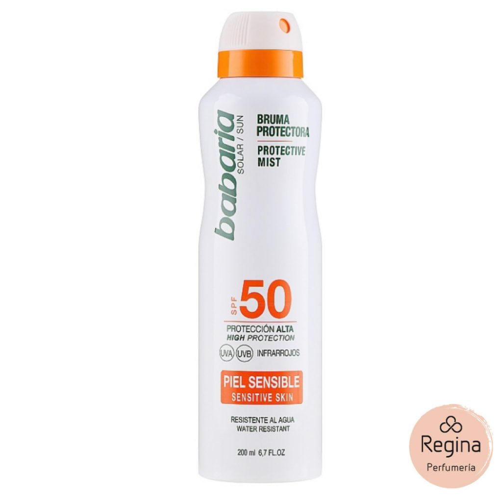 BABARIA Spray Bruma Protectora Pieles Sensibles SPF50 200ML - Drogueria ...